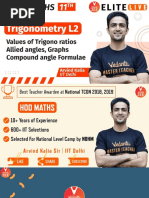 Trigonometry Class 11 One Shot | PDF | Trigonometric Functions | Trigonometry