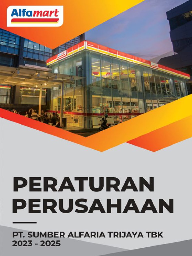 Peraturan Perusahaan PT Sat 2023-2025 | PDF