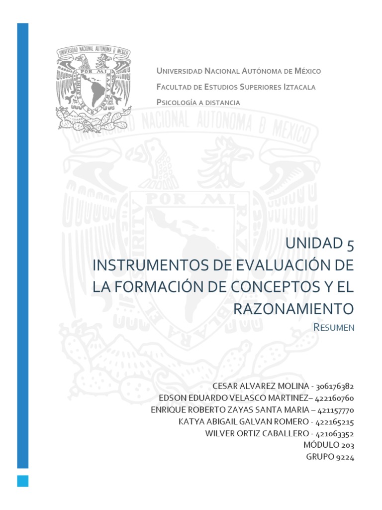 OrtizWilver Resumen U5 A2 | PDF | Inteligencia | Cociente de inteligencia