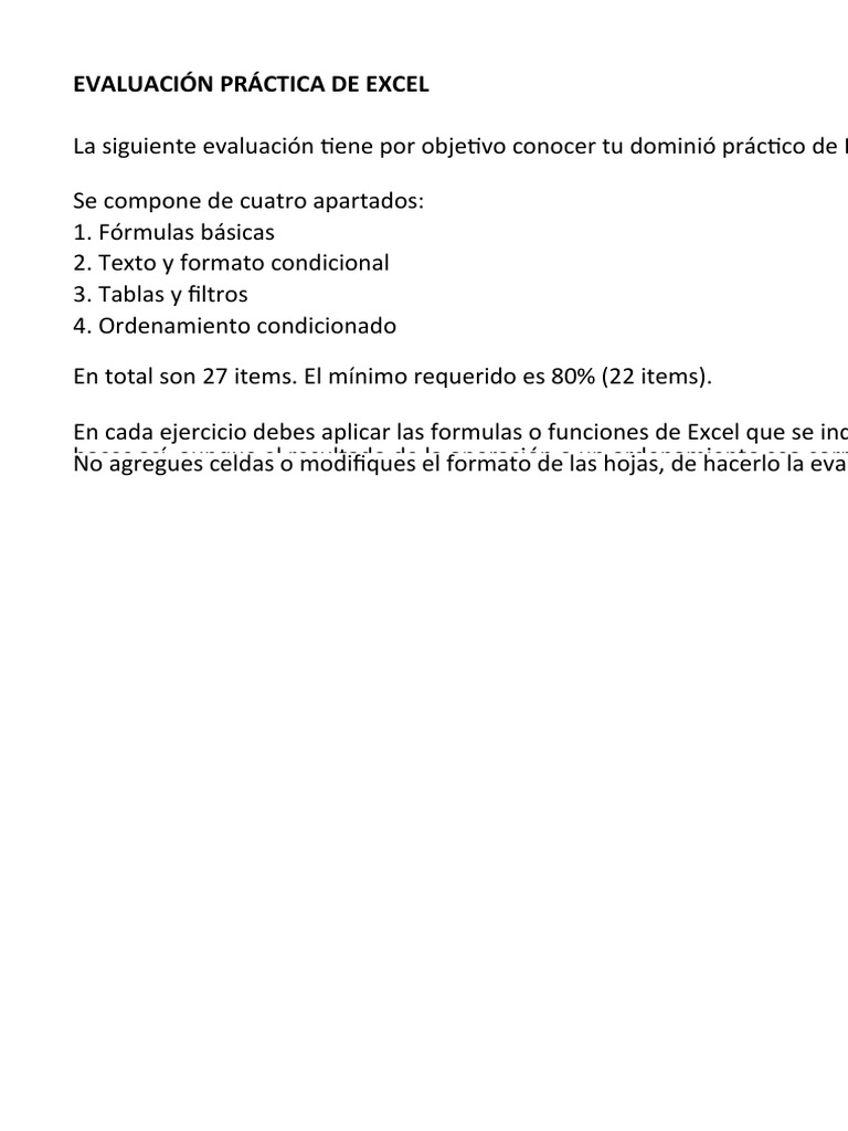 Examen Excel Final Candidatos | PDF | Microsoft Excel | Computación incremental
