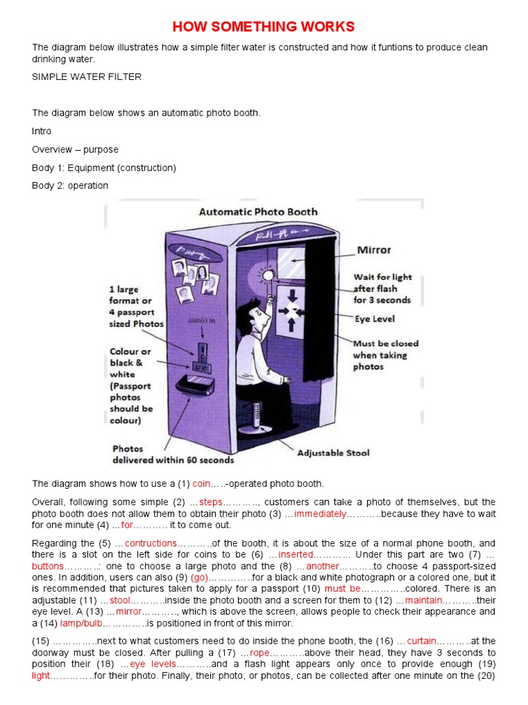 HOW SOMETHING WORKS handout | PDF