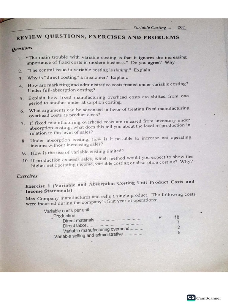 Chapt. 10 - Question | PDF