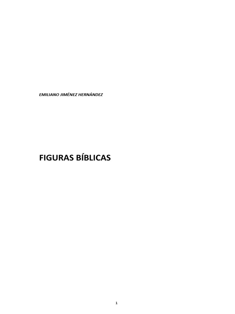 Figuras bíblicas | PDF | Cristo (título) | Adán y Eva