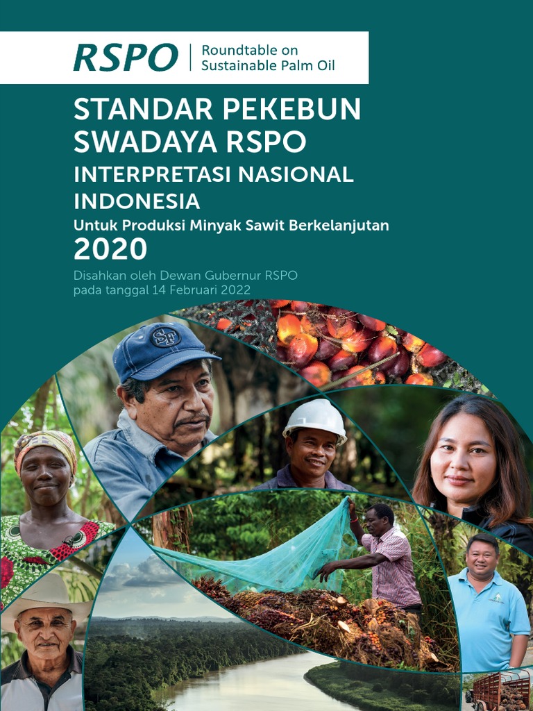 2022-07-22 Standar Pekebun Swadaya RSPO Interpretasi Nasional Indonesia ...