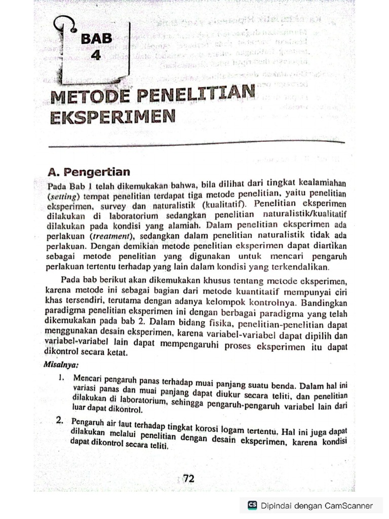 Metopen Buku Sugiyono | PDF
