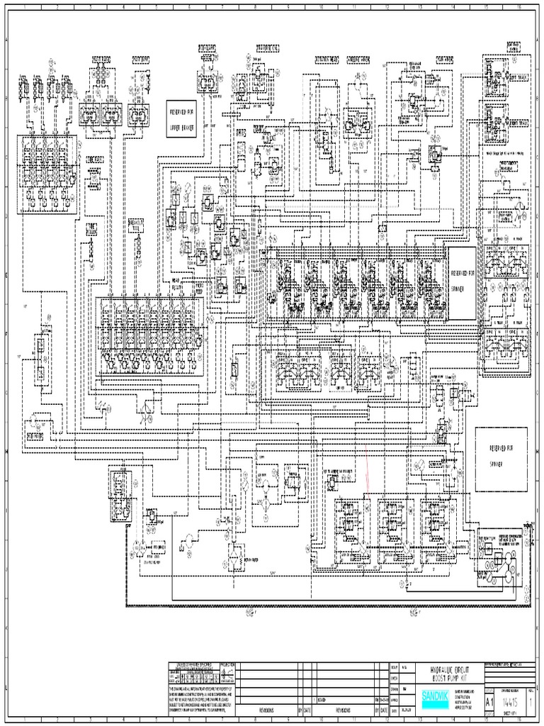 Plano Hidraulico De710 | PDF