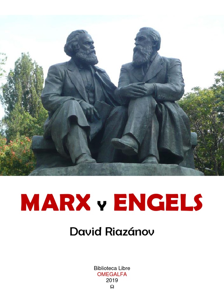 Marx y Engels Conferencias de Riazánov | PDF | Karl Marx | Friedrich Engels