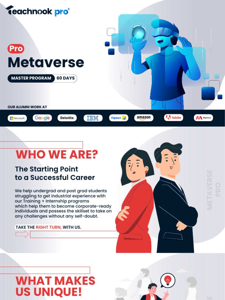 Pro Metaverse Curriculum 1 2 | PDF | Virtual Reality | Computing