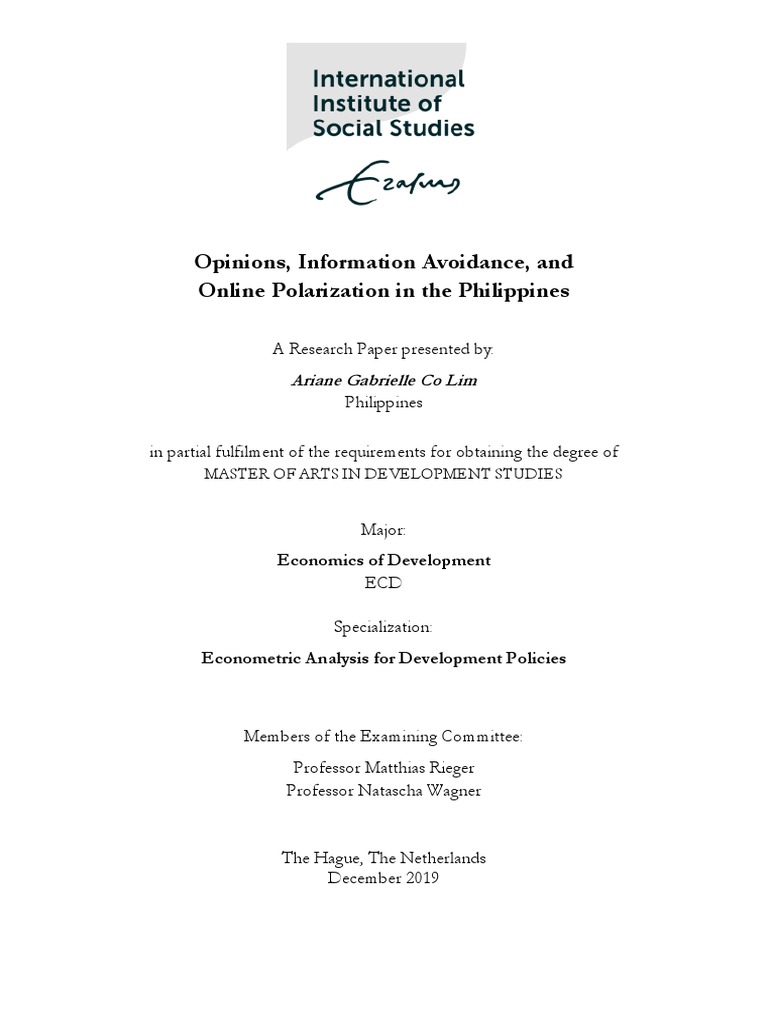 Lim-Ariane-Gabrielle MA 2018 19 ECD | PDF | Social Media | Popular ...