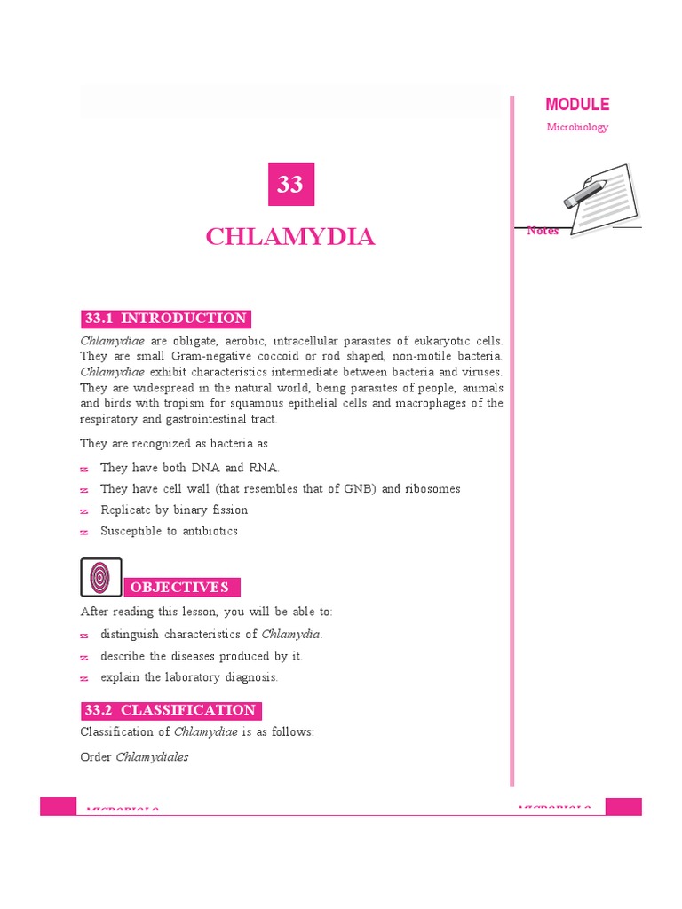 Lesson 33 | PDF | Clinical Medicine | Organisms