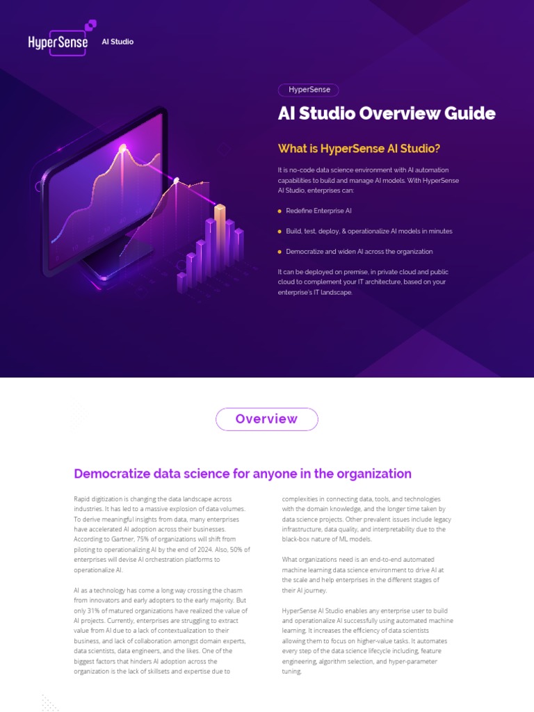 Ai Studio Overview Guide | Download Free PDF | Machine Learning ...