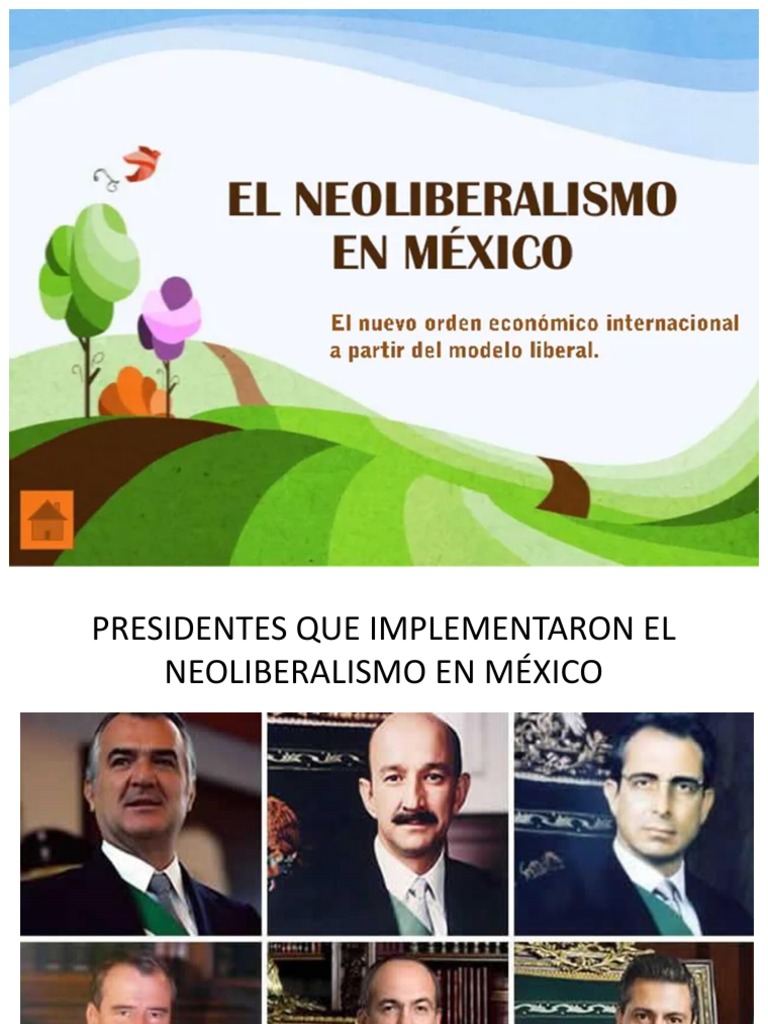 Neoliberalismo en México | PDF | Historia