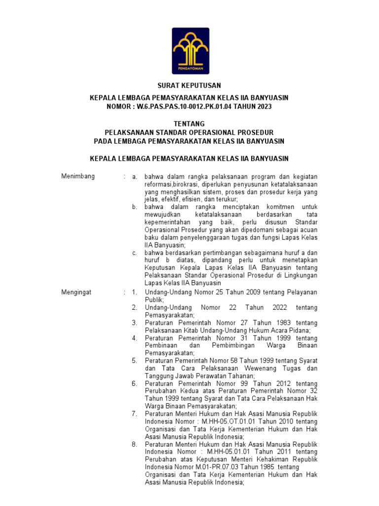 Dokumen SOP Flowchart dan Grafik Satuan Kerja (Perbaikan) | PDF