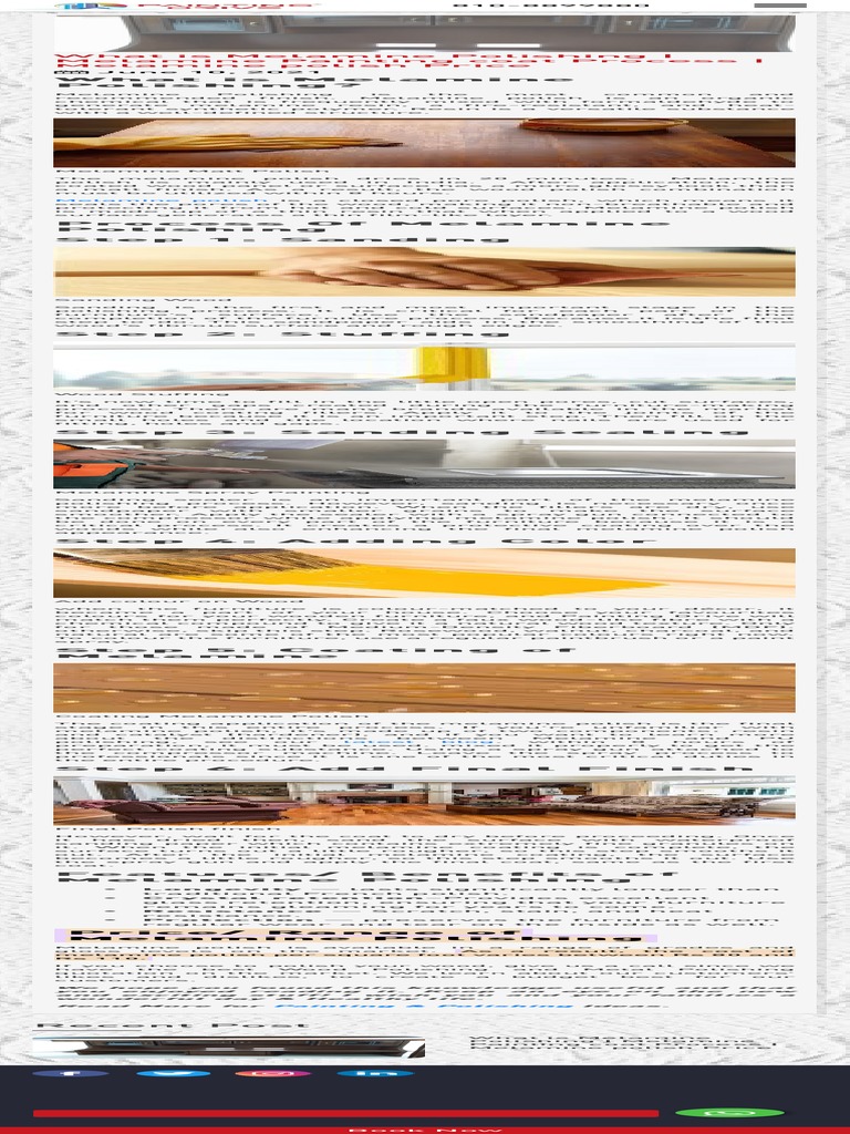 Melamine Polishing All You Need To Know About | PDF | Building ...