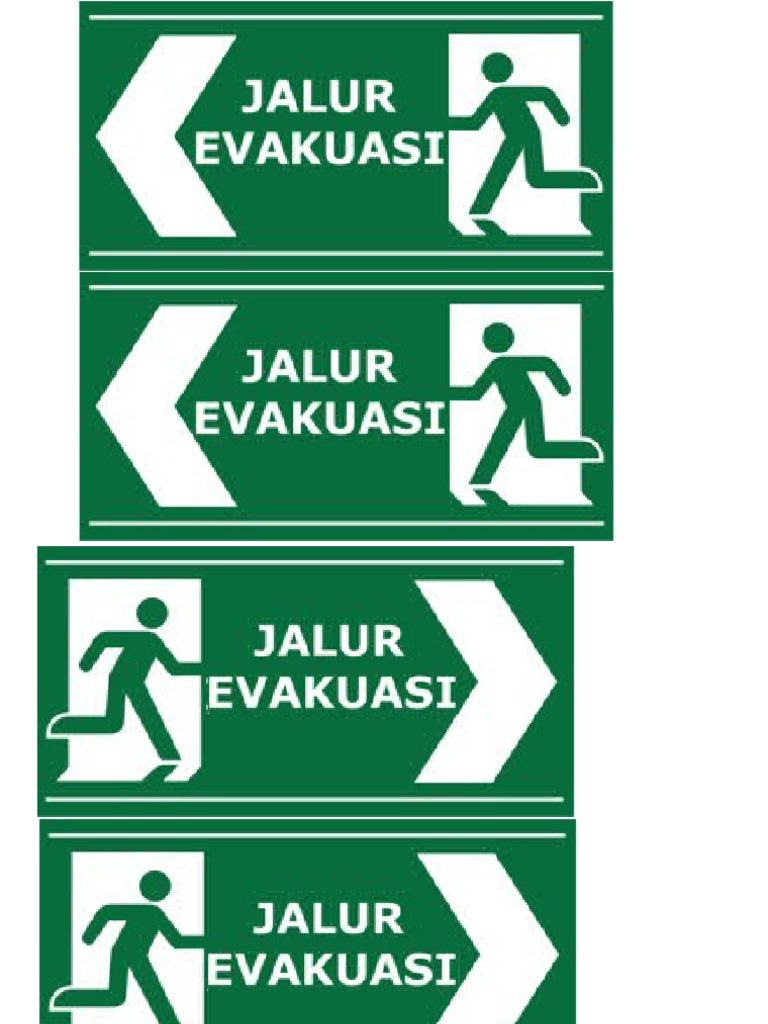 Jalur Evakuasi | PDF