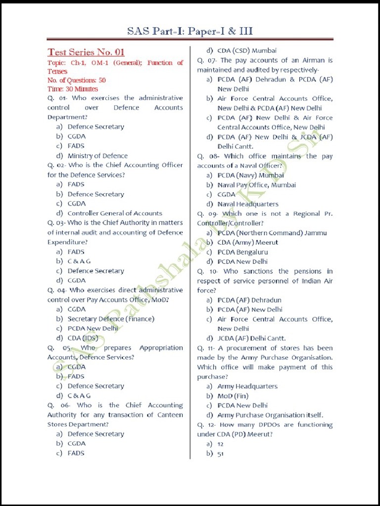 SAS EXAM_ Test-1 | PDF