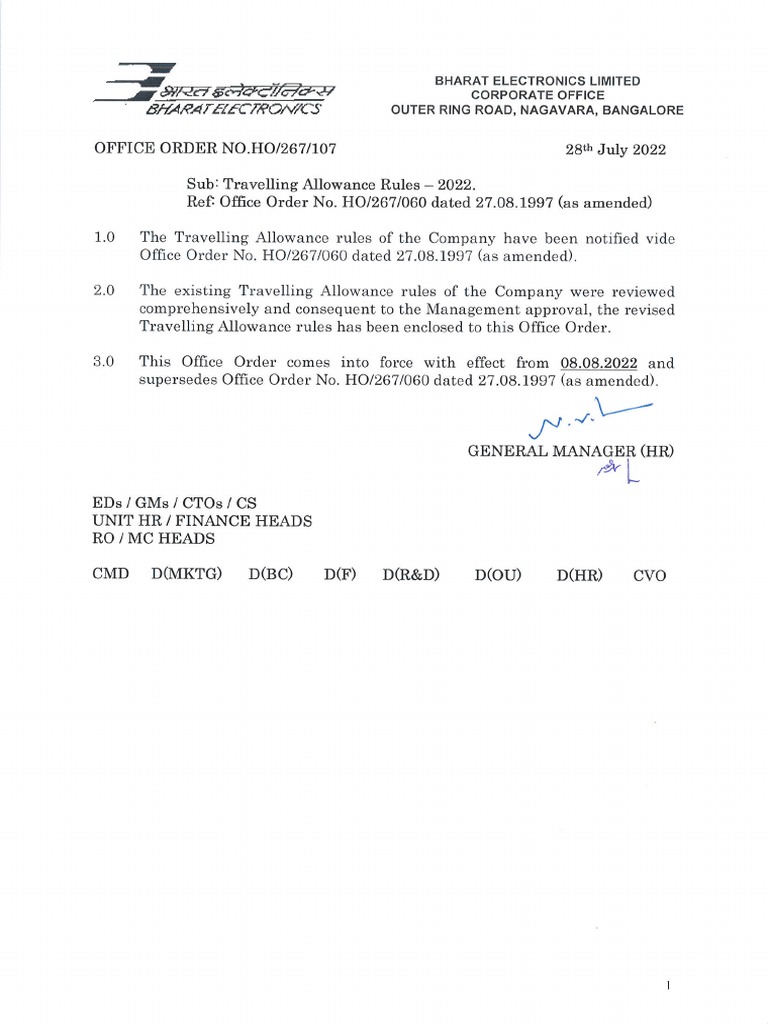 Revised Ta Rules | PDF