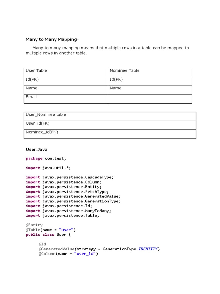 Hibernate-10 - Many To Many Mapping | PDF | Software Engineering | Computer Science
