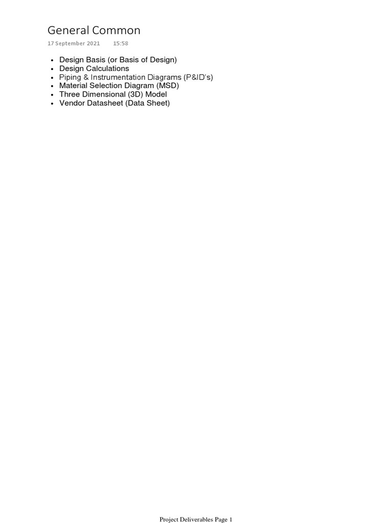 Project Deliverables | PDF | Instrumentation | Structural Steel