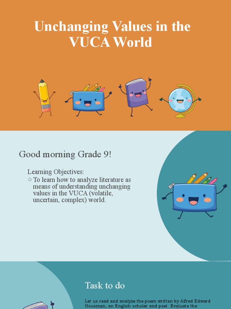 Unchanging Values in The VUCA World | PDF | Beowulf | Old English Poems