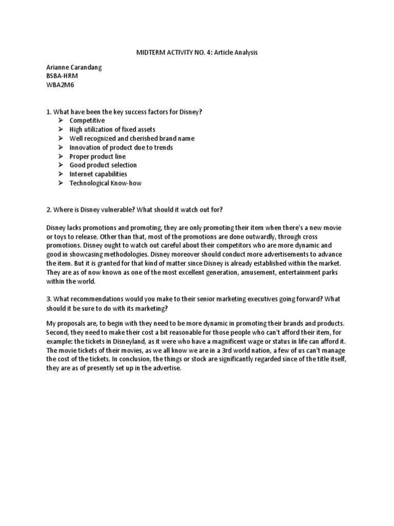 MIDTERM ACTIVITY NO. 4 Article Analysis- ARIANNE CARANDANG | PDF