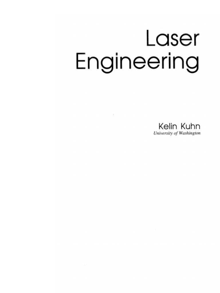 193 - Laser Engineering | PDF