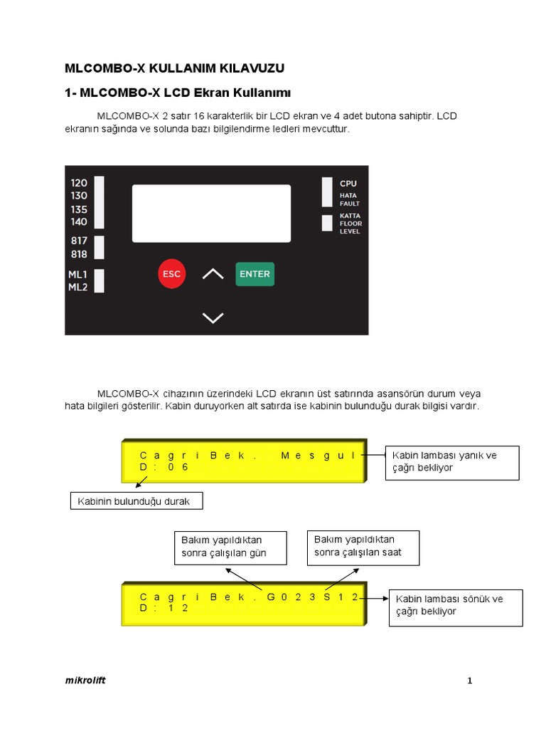 MLCOMBO-X_kullanma_kilavuzu | PDF