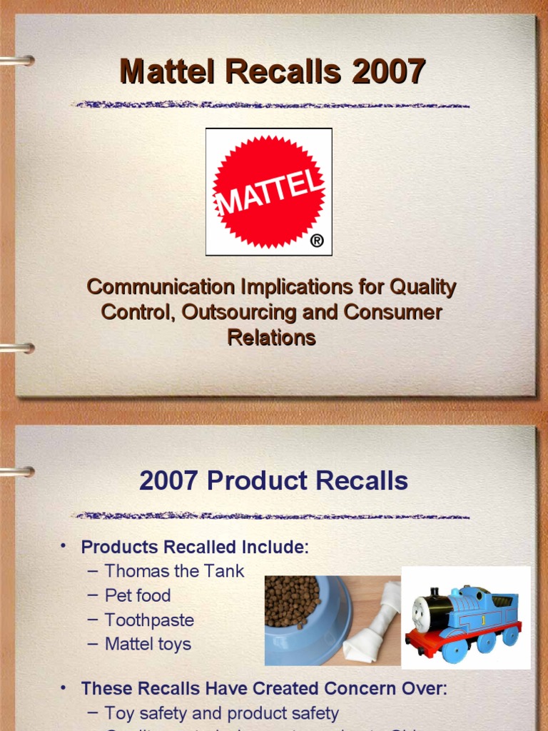 Mattel | PDF | Toys | Safety