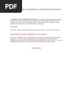 Ácaros del polvo: Dermatophagoides y Euroglyphus | PDF | Alergia