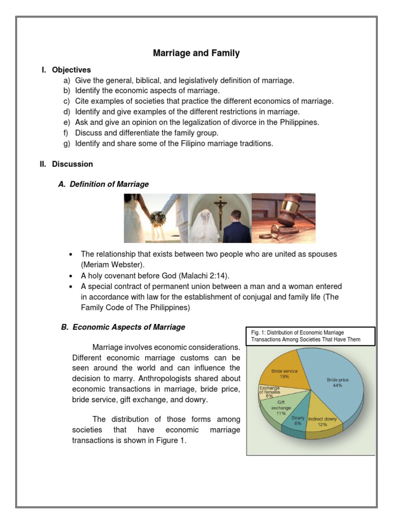Marriage and Family | PDF | Marriage | Family