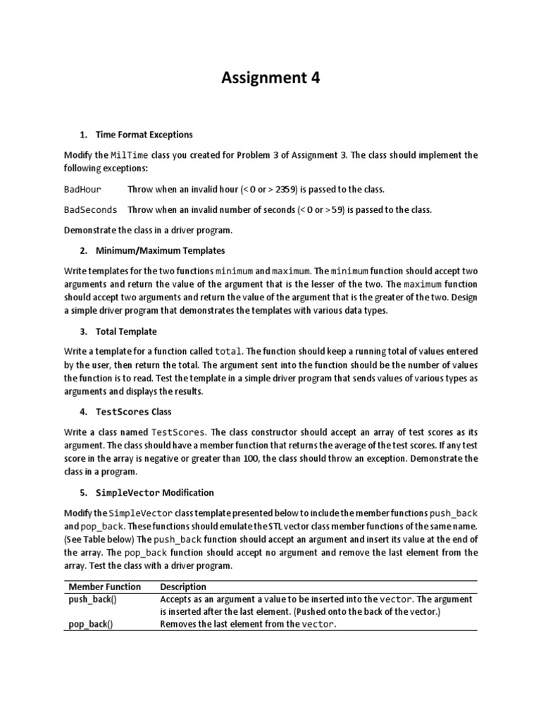 4 Stl Pdf Constructor Object Oriented Programming Programming