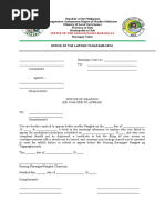 Travel Order Form | PDF | Philippines | Government