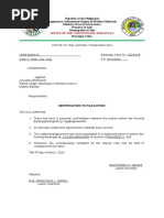 Barangay Blotter Incident Report Sample | PDF