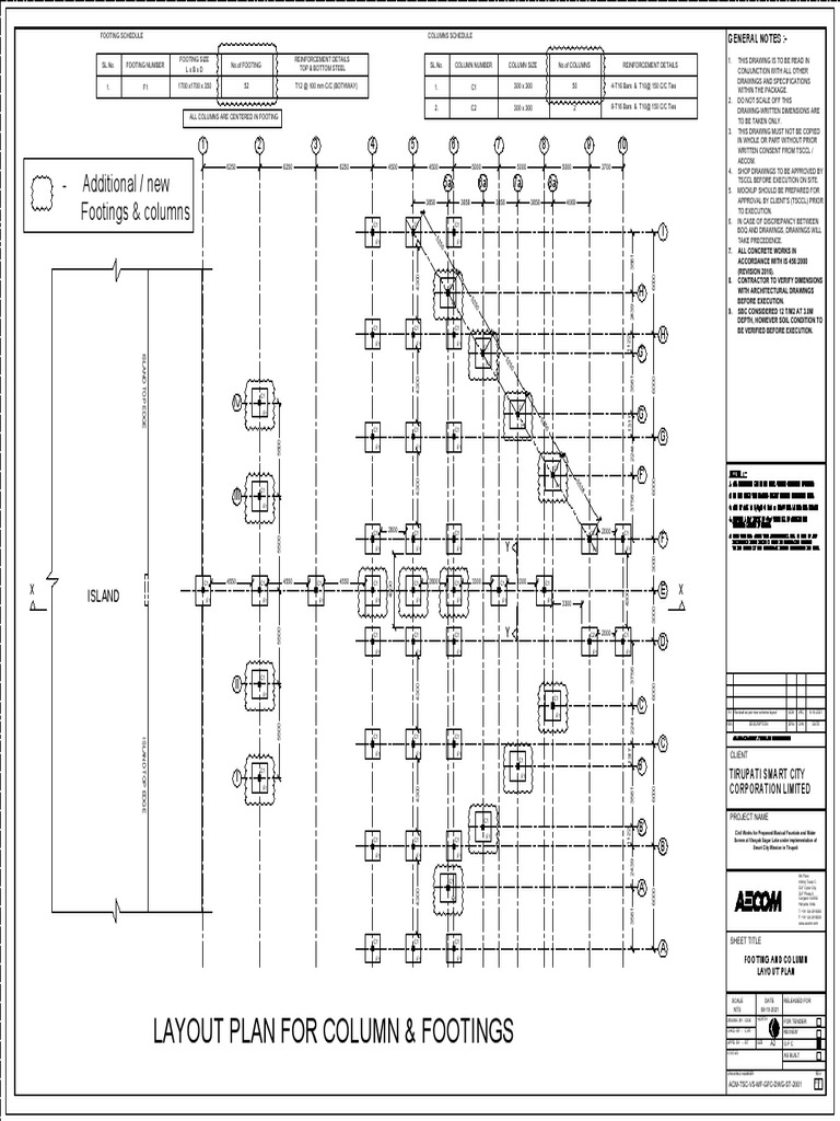 ACM-TSC-VS-MF-GFC-DWG-ST-2001 - Rev 1 | PDF | Engineering | Civil Engineering