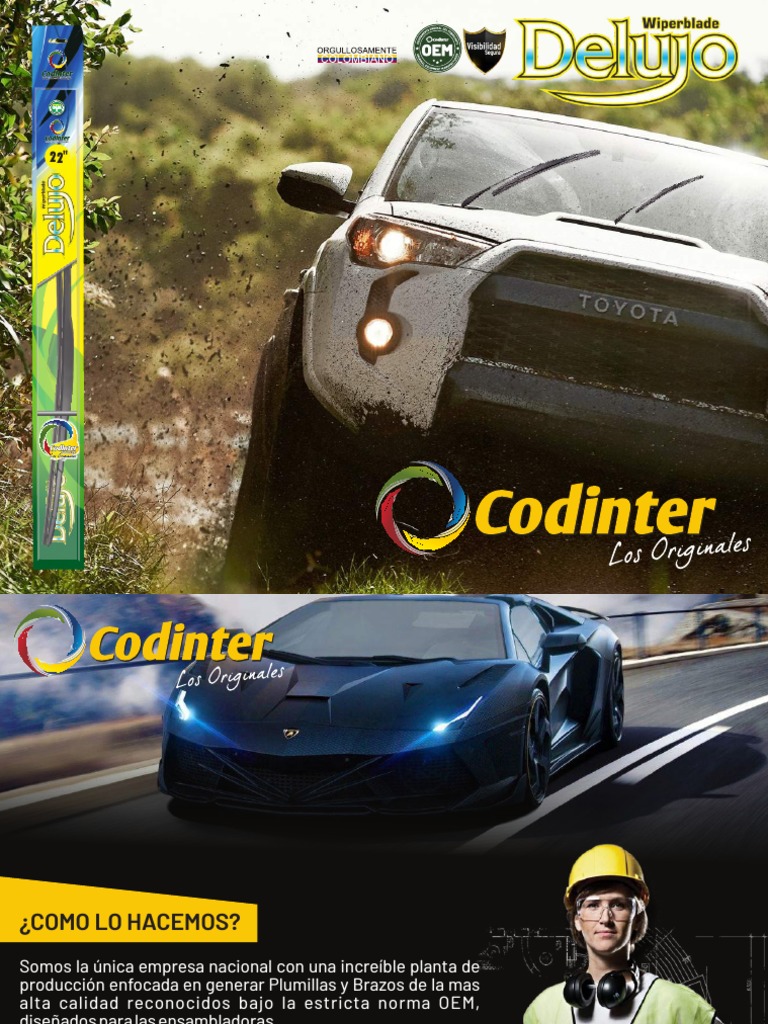 Catalogo Plumilla Delujo Original Codinter Sas | PDF | Tecnología