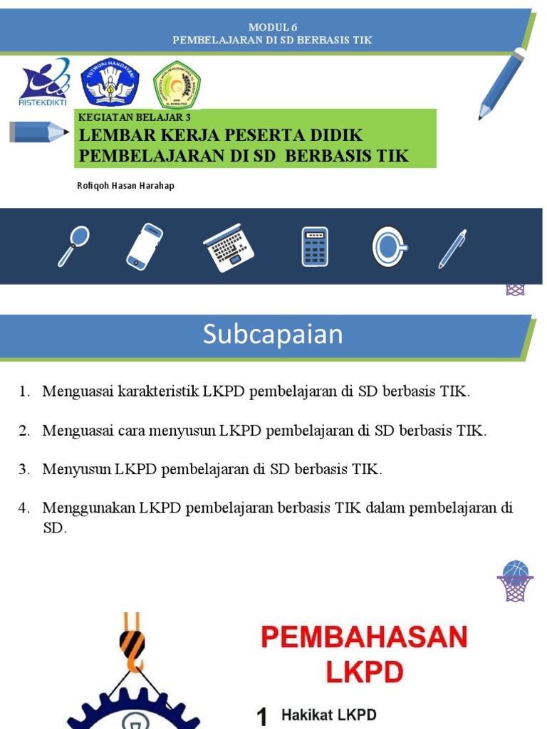 Modul 6 KB 3 LKPD Tik | PDF