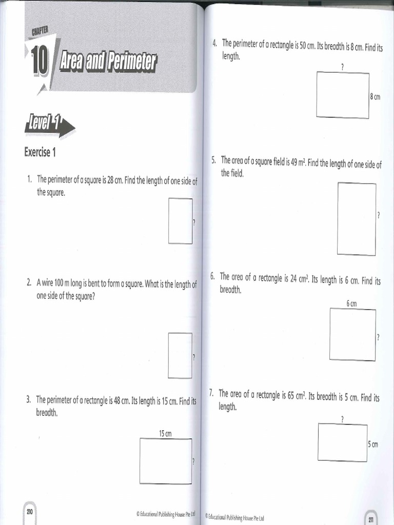 p4 Maths Chapter 10 To 11 | PDF