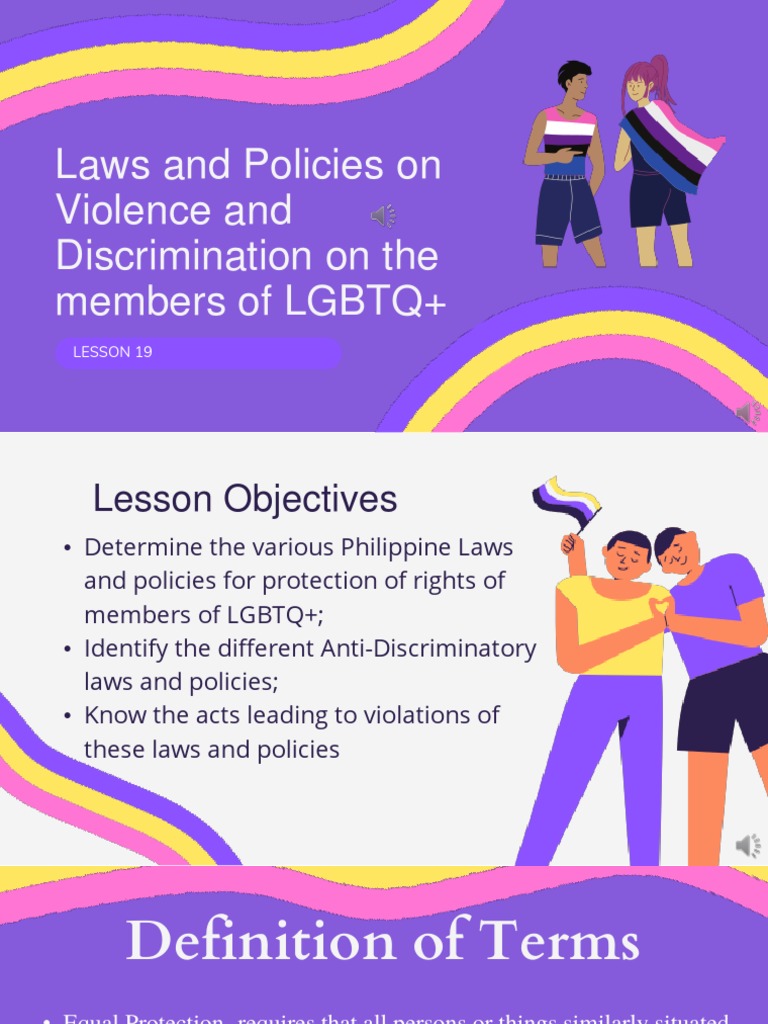 Chap 19 | PDF | Discrimination | LGBTQIA+ Studies