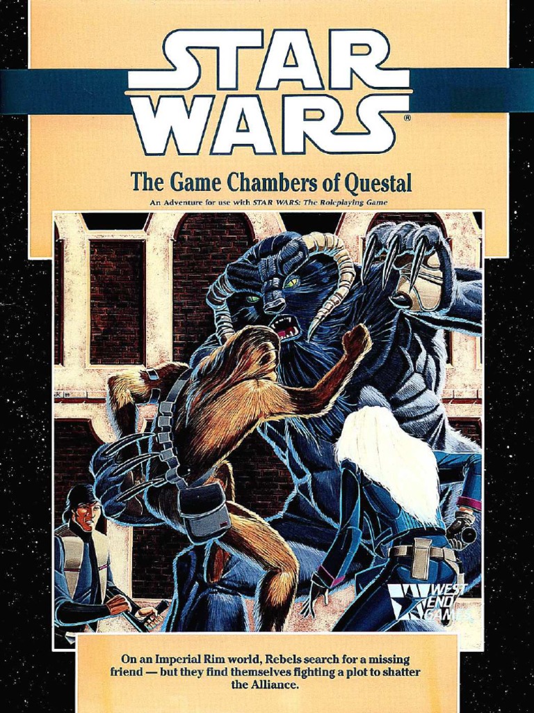 WEG 40033 - Star Wars RPG D6 - The Game Chambers of Questal | PDF