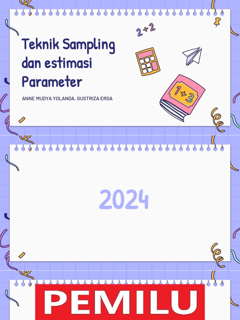#11 Teknik Sampling Dan Pendugaan Parameter | PDF #11 Teknik Sampling Dan Pendugaan Parameter | PDF