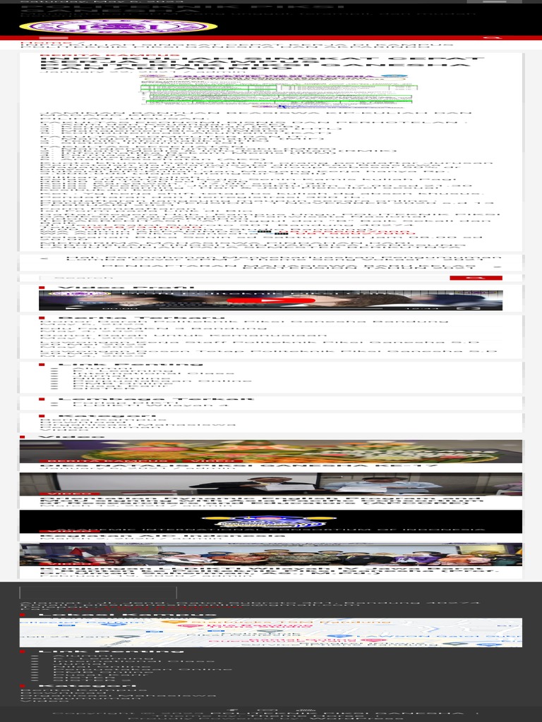 Info Kuliah Singkat Cepat Kerja Di Kampus Politeknik Piksi Ganesha Dan ...