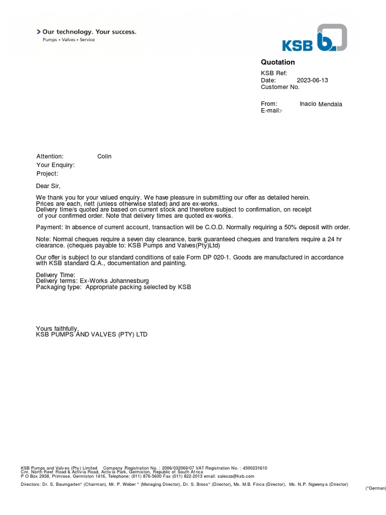 Etanorm 200-150-315-Price and Datasheet GB | PDF | Cheque | Gas ...