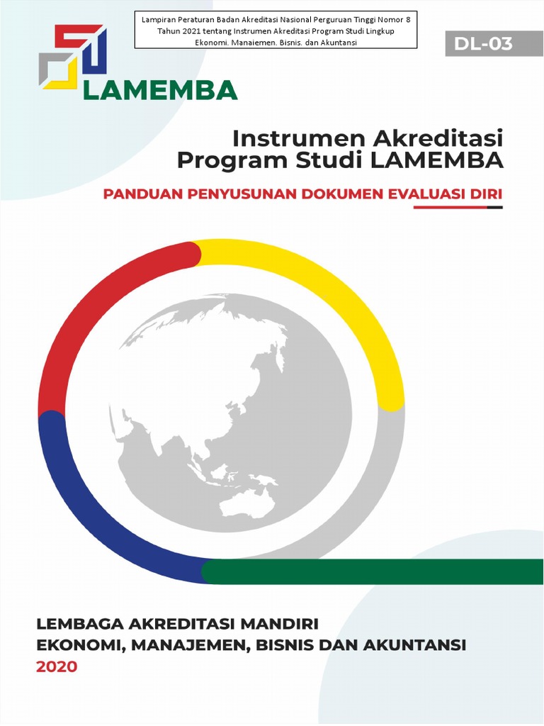 Lampiran 3 Peraturan BAN-PT Nomor 8 2021 Instrumen EMBA | PDF
