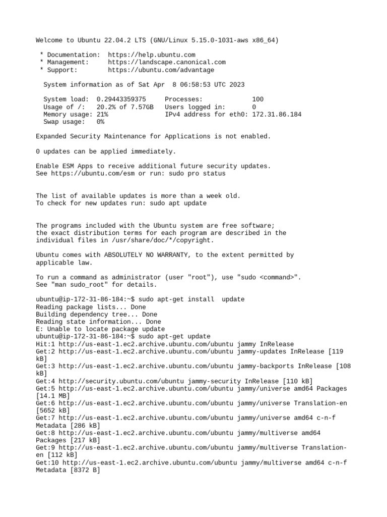 Mosquitto Ec2 Ubuntu Setup | PDF | Computer Engineering | Operating System Families