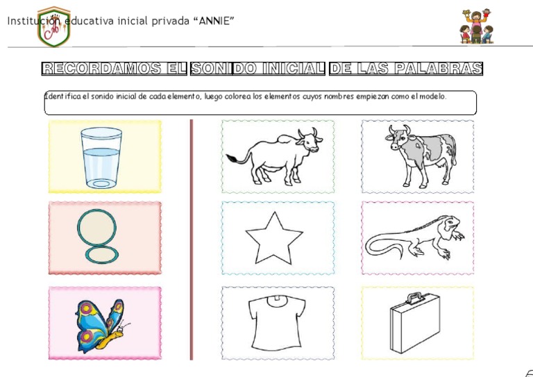 SONIDO INICIAL CUADERNO | PDF
