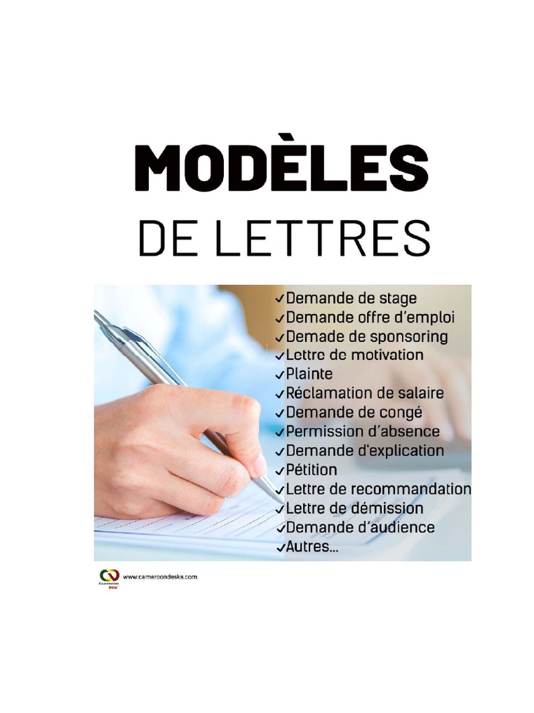 Modèles de Lettres | PDF