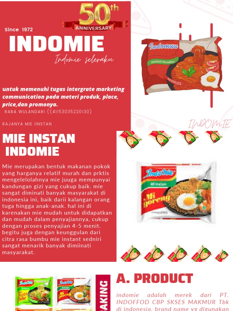 Tugas Imc 4P Indomie | PDF