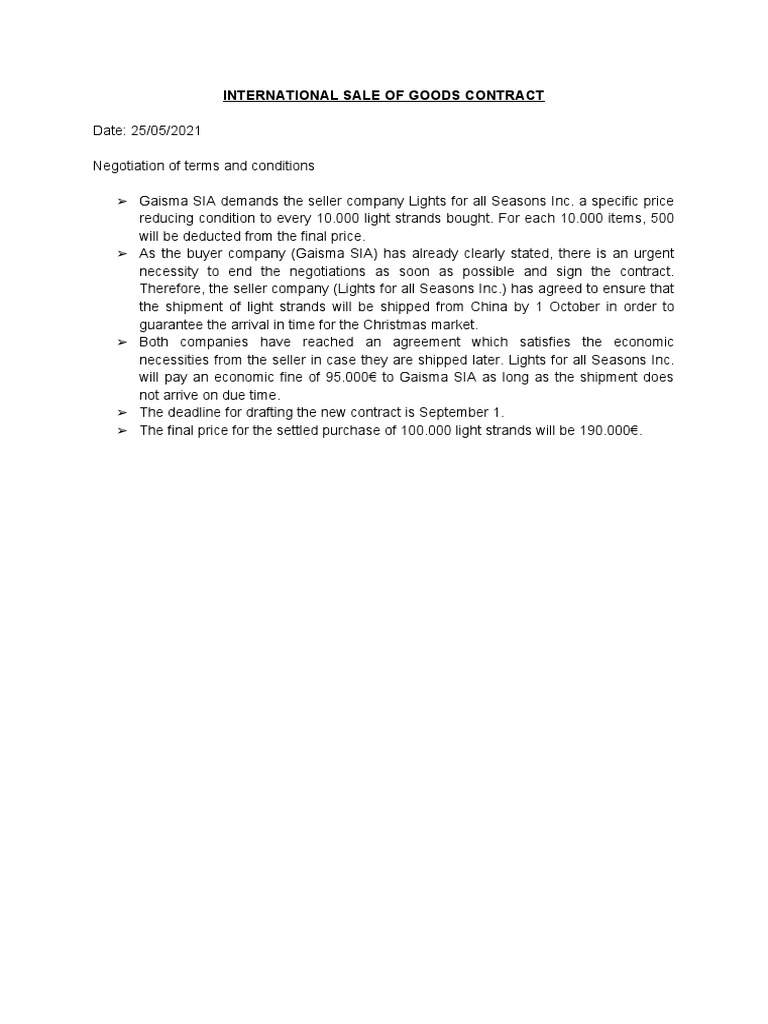 Writing a contract | PDF