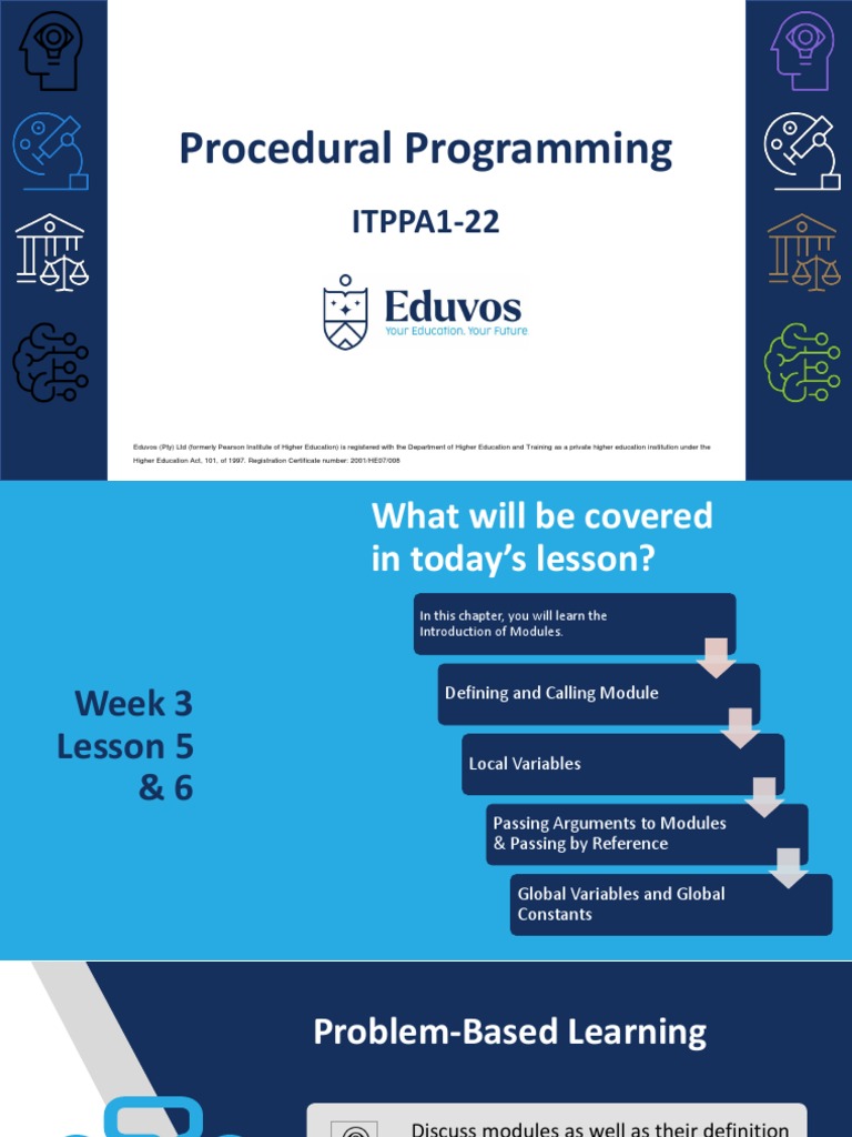 2023 Slide Deck - ITPPA1-22 - Week - 3 | PDF | Parameter (Computer ...