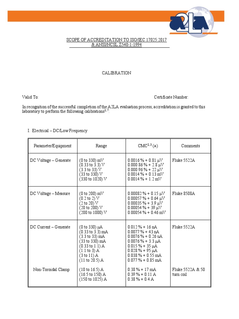 Scope Example 1 | PDF | Calibration | Hertz